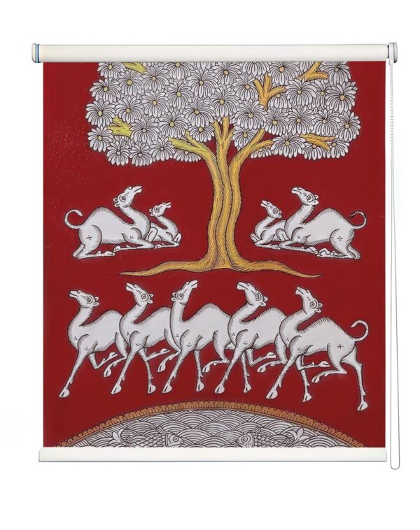 Folk Art Tree of Life Roller Blinds - Magicdecor®