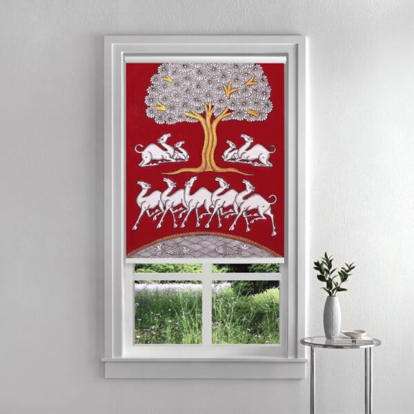 Folk Art Tree of Life Roller Blinds - Magicdecor®