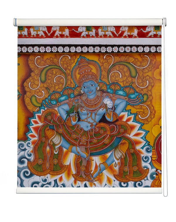 Kerala Mural Art Roller Blind - Magicdecor®