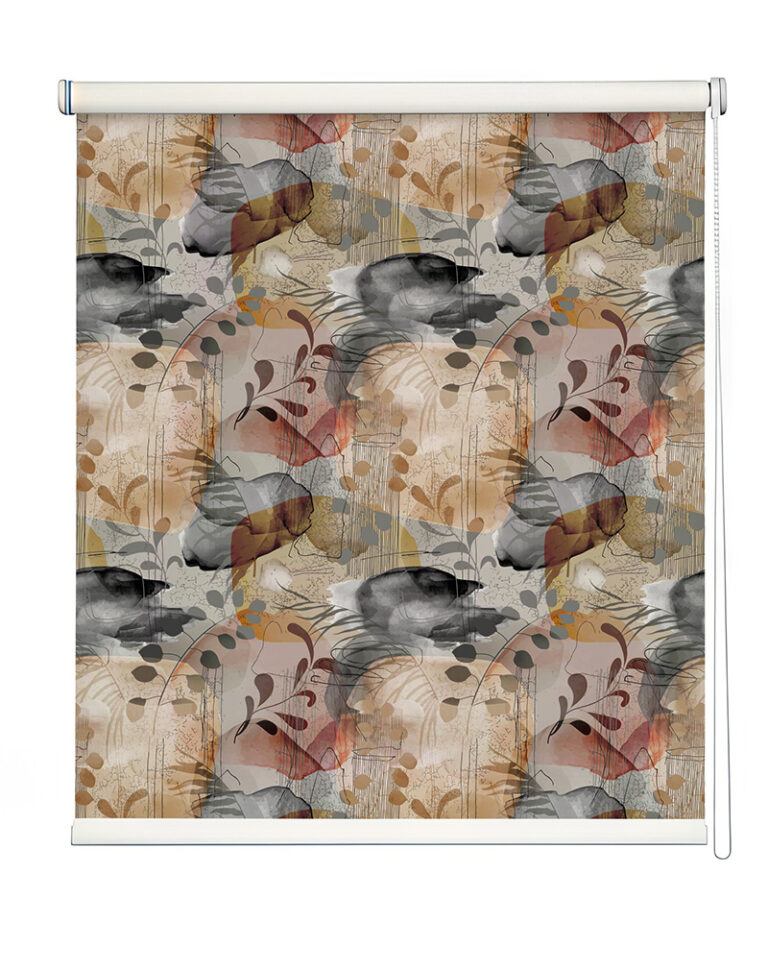 Multi-Tonal Abstract Roller Blind - Magicdecor®