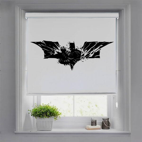 Iconic Batman Logo Roller Blinds - Magicdecor®