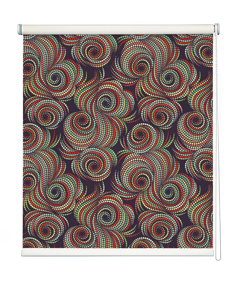 Modern Dot Swirl Roller Blinds - Magicdecor®