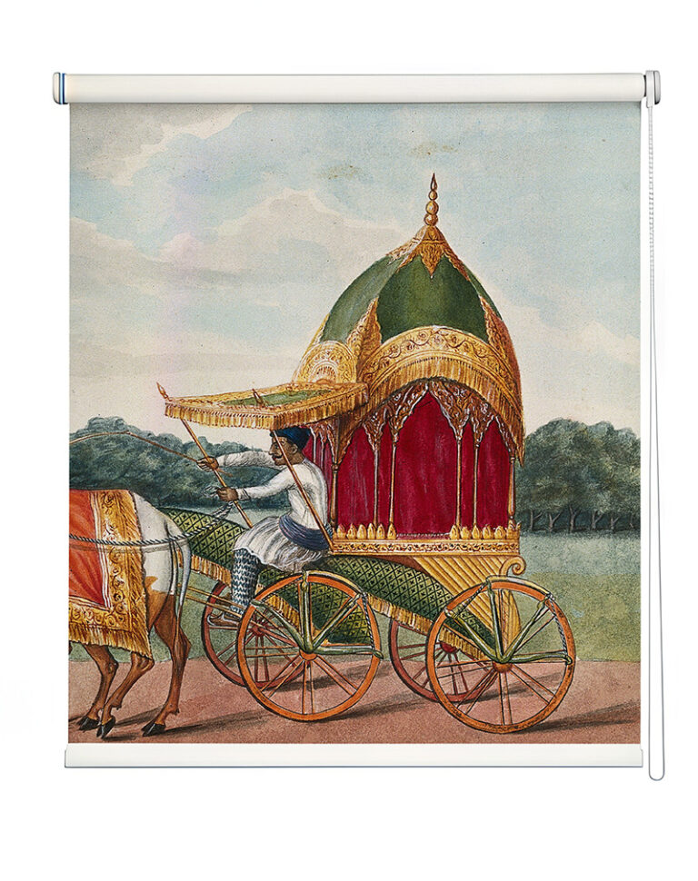 Royal Indian Carriage Roller Blind - Magicdecor®