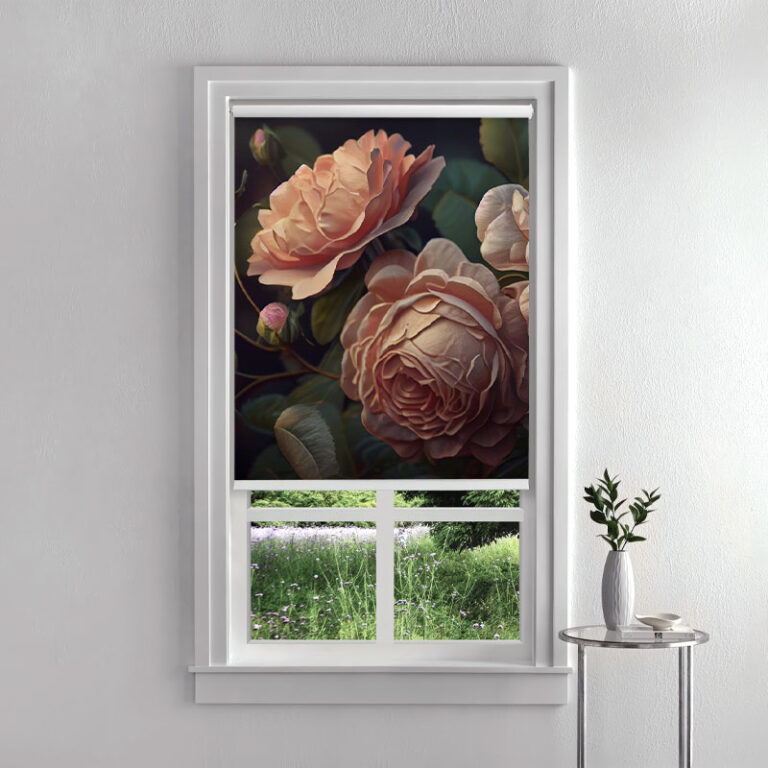 Whispered Roses Roller Blind - Magicdecor®