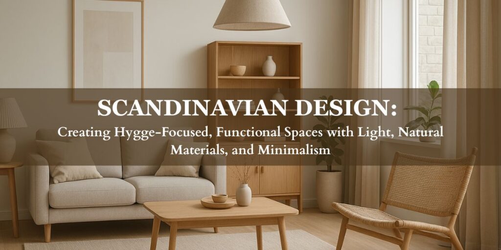 Scandinavian Design: Hygge, Minimalism & Natural Materials