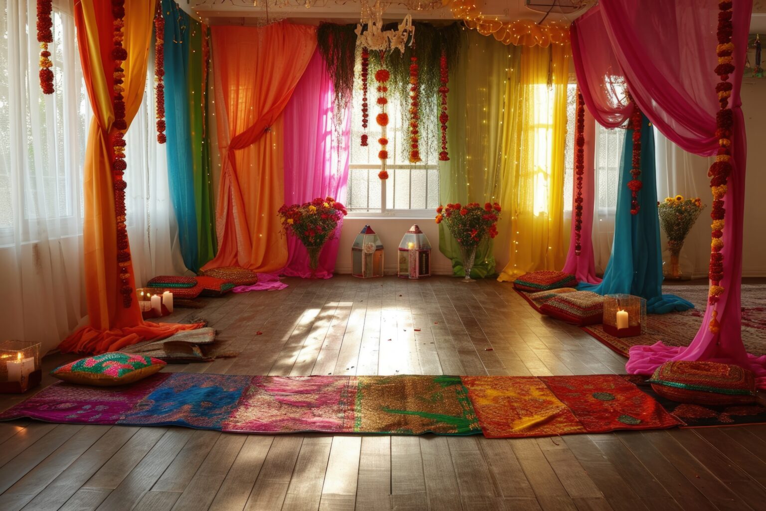 10 Creative Dandiya Night Theme Decorations to Try This Year - Magicdecor®