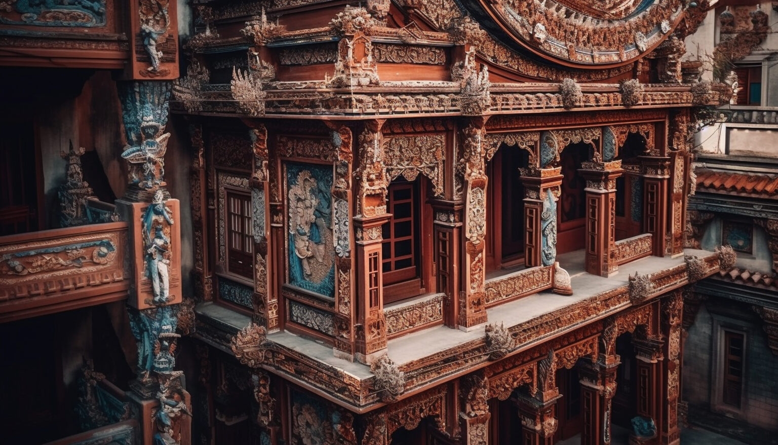 6 Unique Jharokha Wallpaper Patterns for a Luxurious Living Room ...